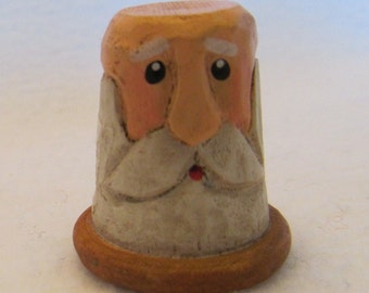 Eddy Walker Original Santa Thimble for Holidays Decorating, Seamstress ...