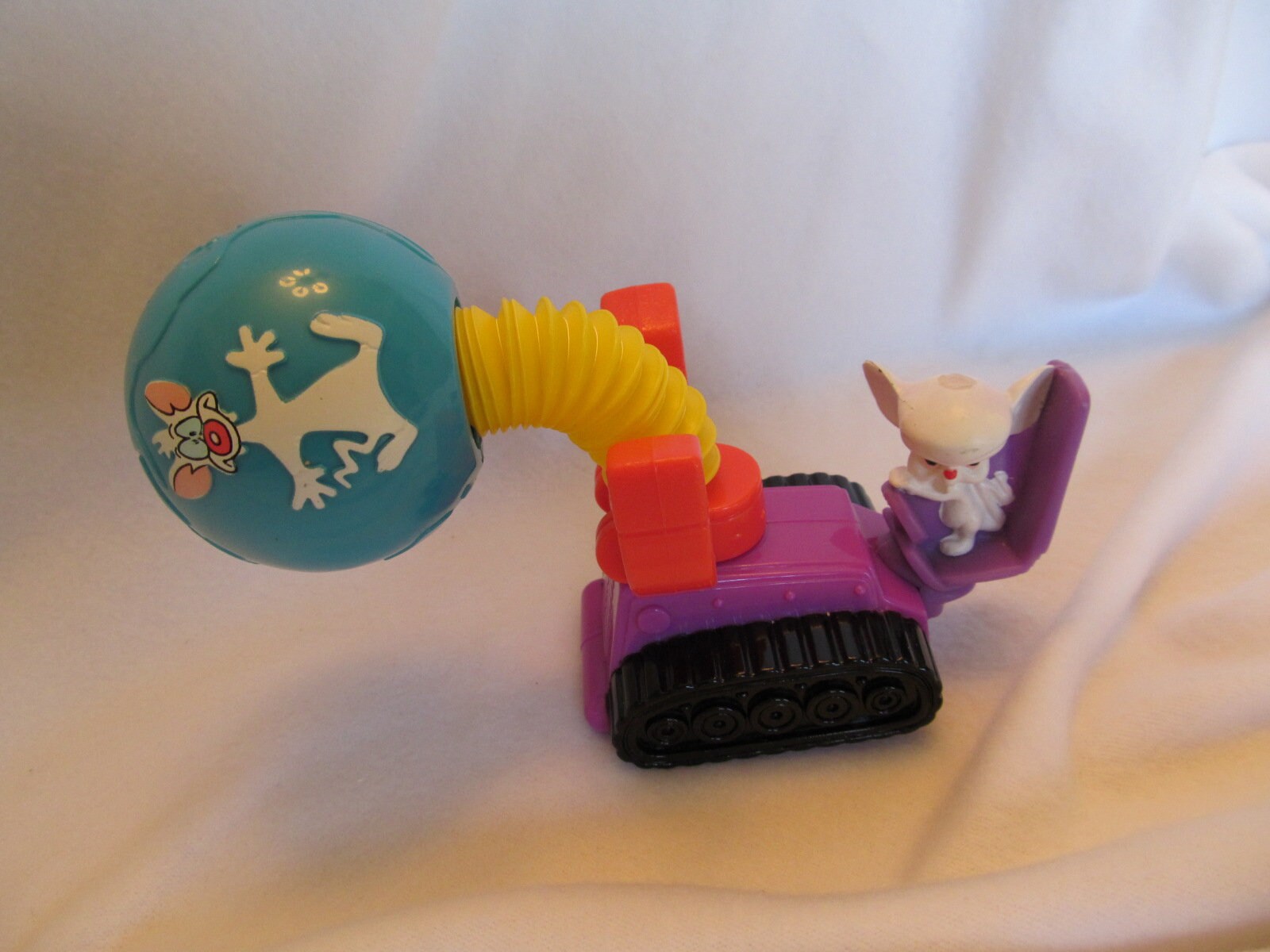 Pinky and the Brain Cartoon Toy 1994 Kids Toy Happy Meal Toy | Etsy