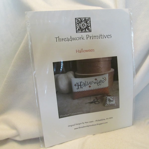 Threadwork Primitive Cross Stitch - Etsy