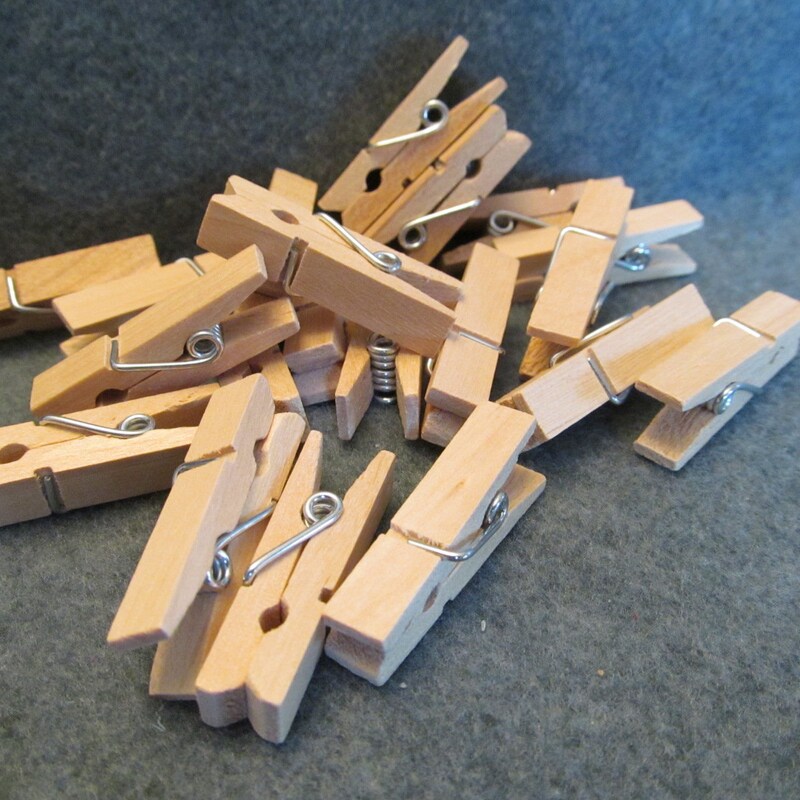 Mini Clothes Pins - Etsy