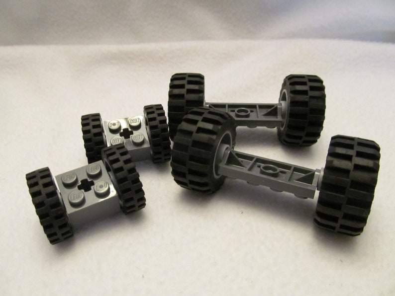 Lego Tires, Axels and Rims, Extra Pieces for You Lego Bin/bag or Box ...