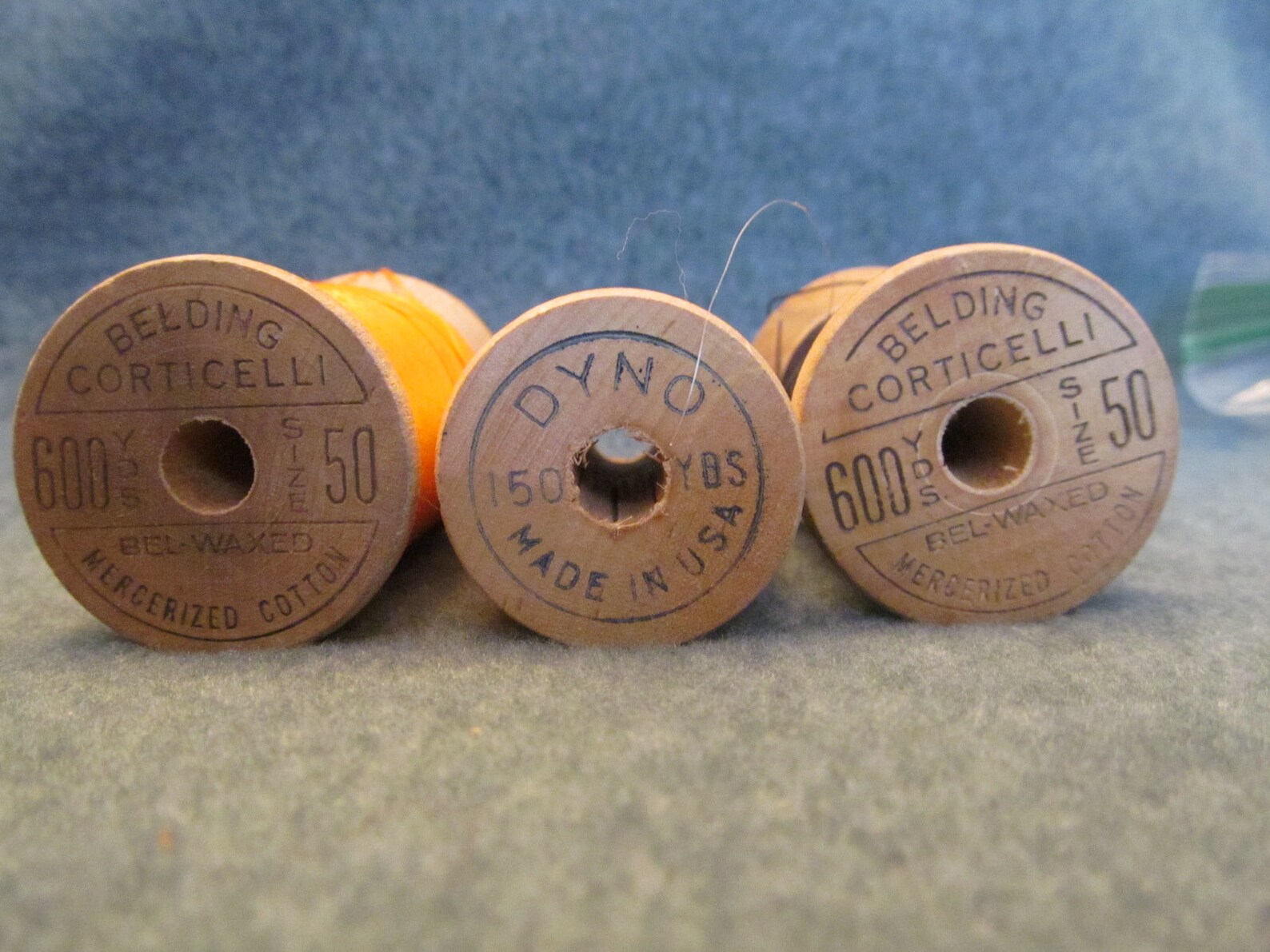 Two Belding Corticelli Wooden Spools and One Dyno Vintage | Etsy