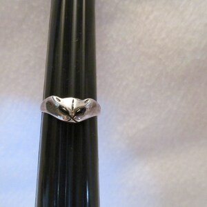 Reduced**unique Cat Ring, Small Size Ring, Stamped 952 on Inside, Cat ...