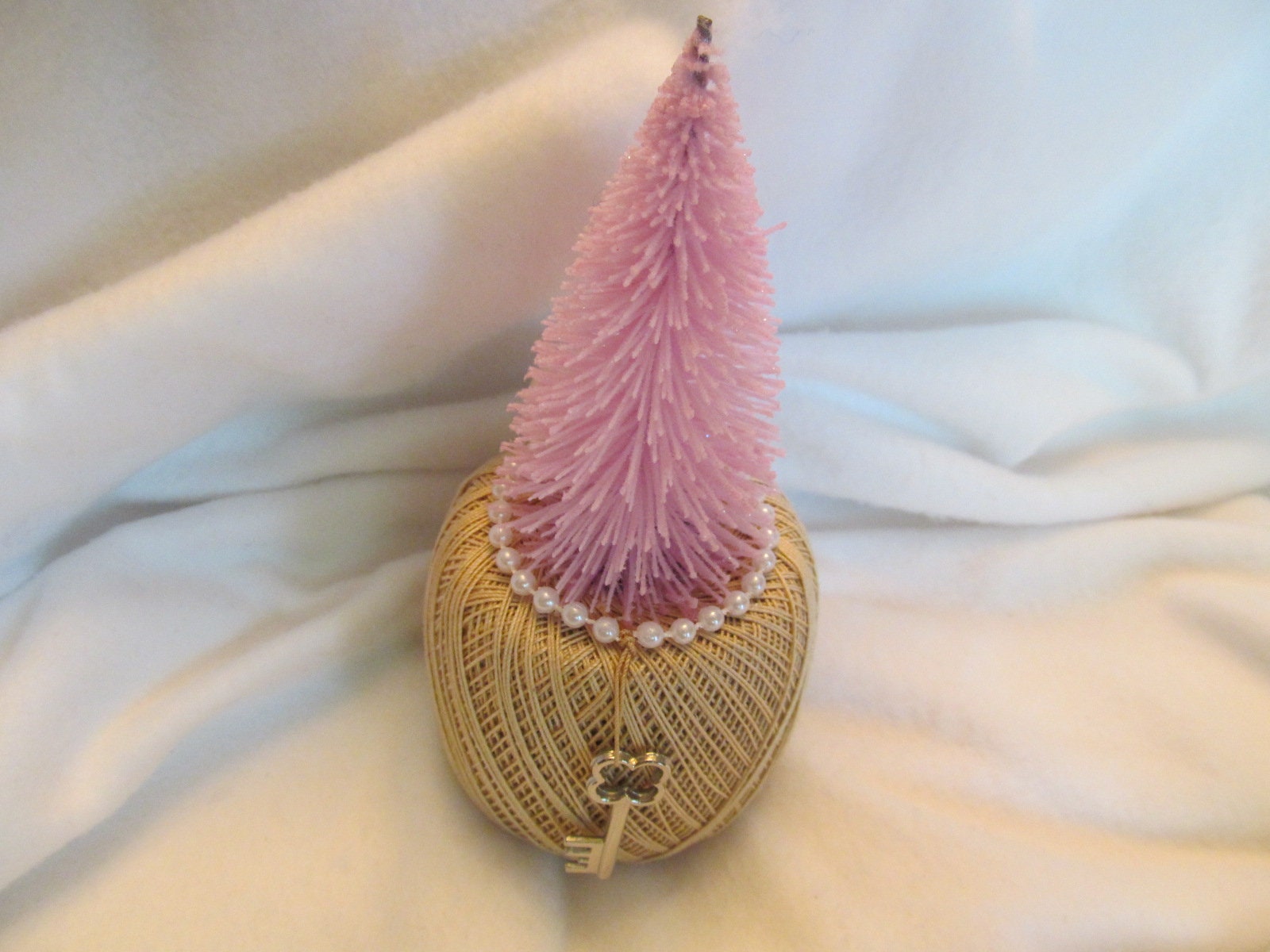 Vintage Spool of Crochet Thread Cream Crochet Thread Spool | Etsy