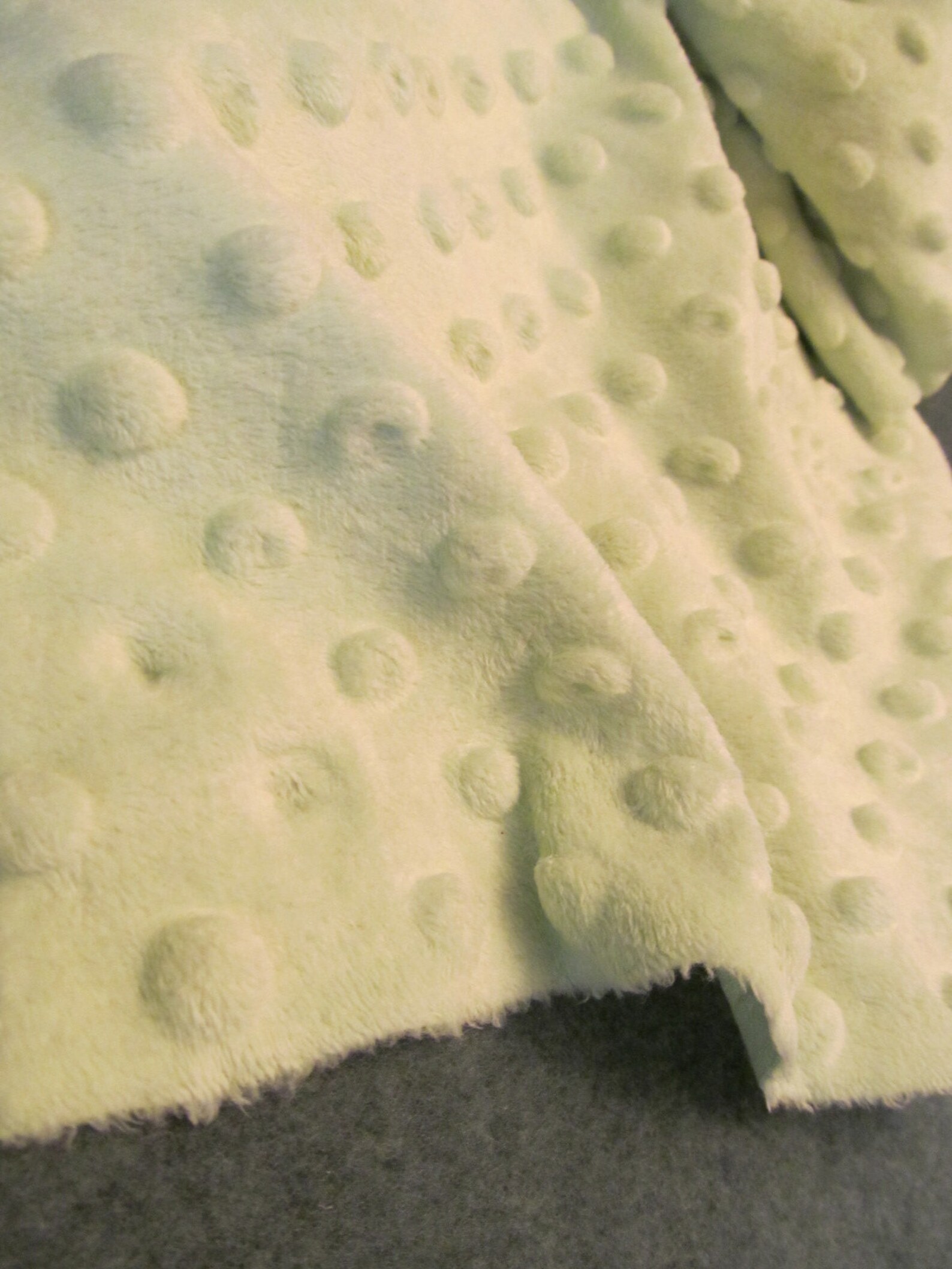 Soft Mint Green Minky Fabric, Soft Minky Fabric, Fabric for Baby Items ...