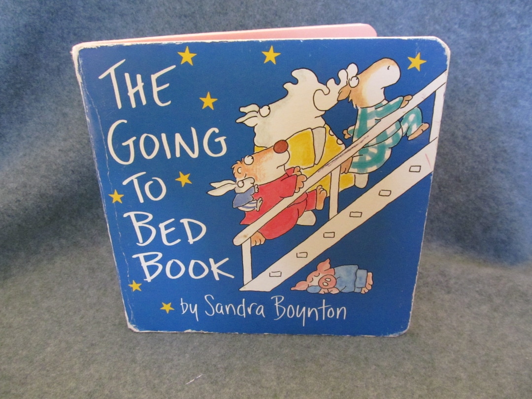 A Board Book, Title-- the Going to Bed Book, Published in 1982, Cute ...