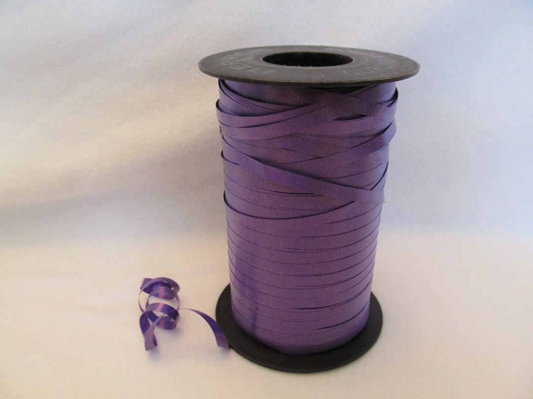 Vintage Curling Ribbon, Purple Colored Curling Ribbon From Berwick ...