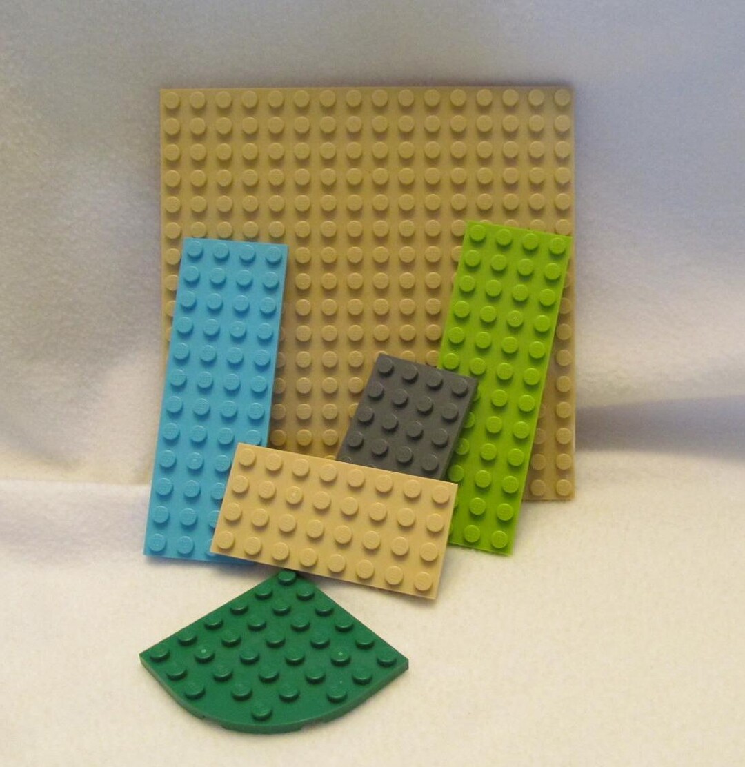 One Unit of Lego Bases, Six Pieces of Lego Bases, Different Sizes and ...