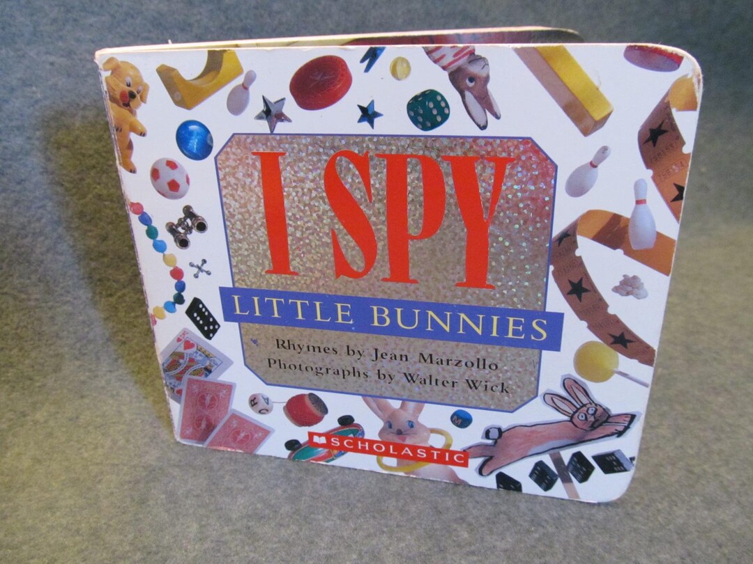 I Spy Little Bunnies Book, Little Scholastic Book for Children, Seek ...