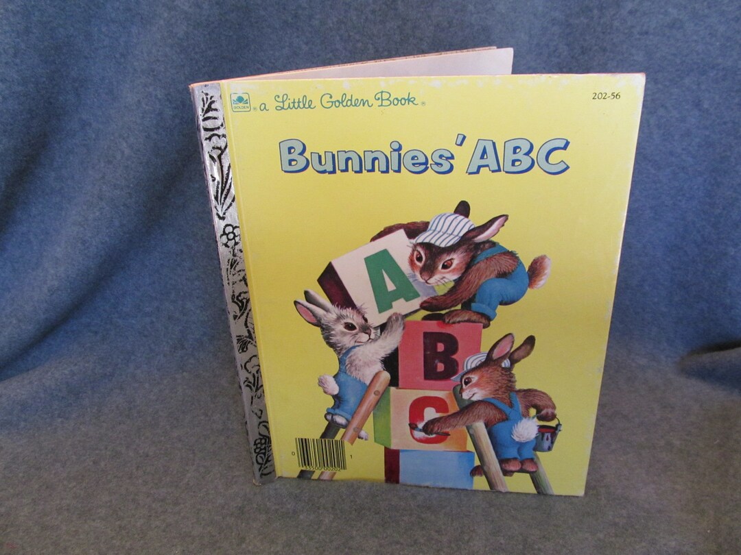 Golden Book -bunnies' ABC Book, Kids Golden Book to Collect, 1985 ...