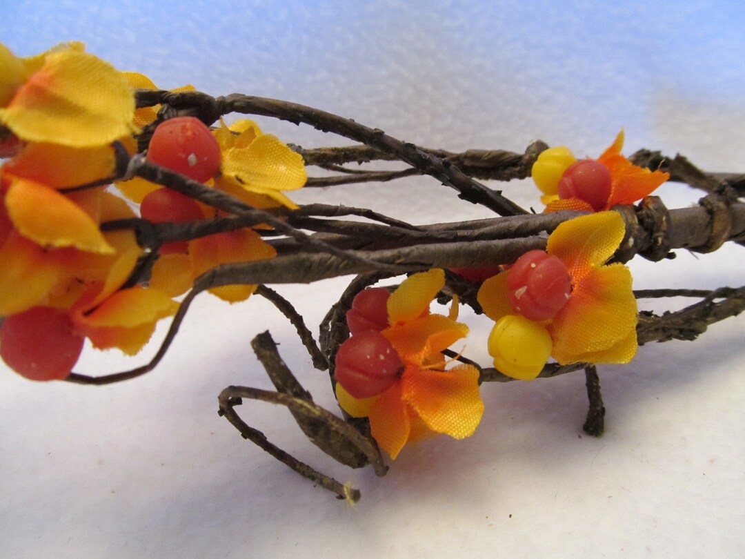 One Stem of Bittersweet, Great Addition to an Autumn Arrangement, Silk ...