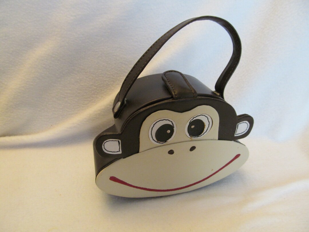 Grinning Monkey Jewelry Purse for Little Girls, Collectible Monkey ...