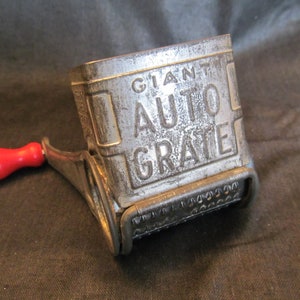 Vintage Giant Auto Grate, Mfgd by Popeil Brothers of Chicago, Unique ...