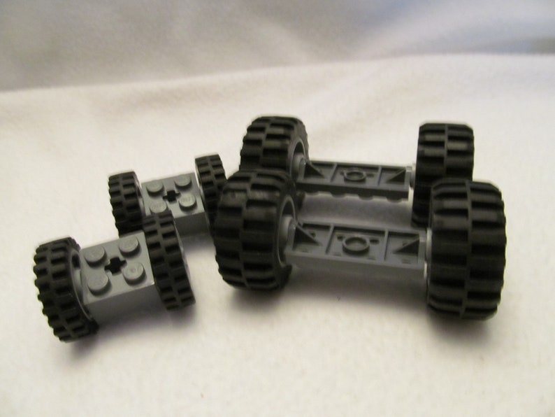 Lego Tires, Axels and Rims, Extra Pieces for You Lego Bin/bag or Box ...