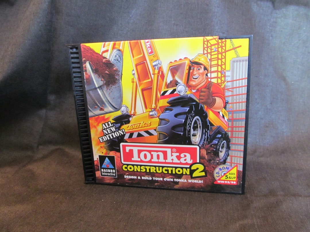 Reduced**tonka Consturction 2 C-D Rom, Fun C-D Rom for Kids 5 Years and ...