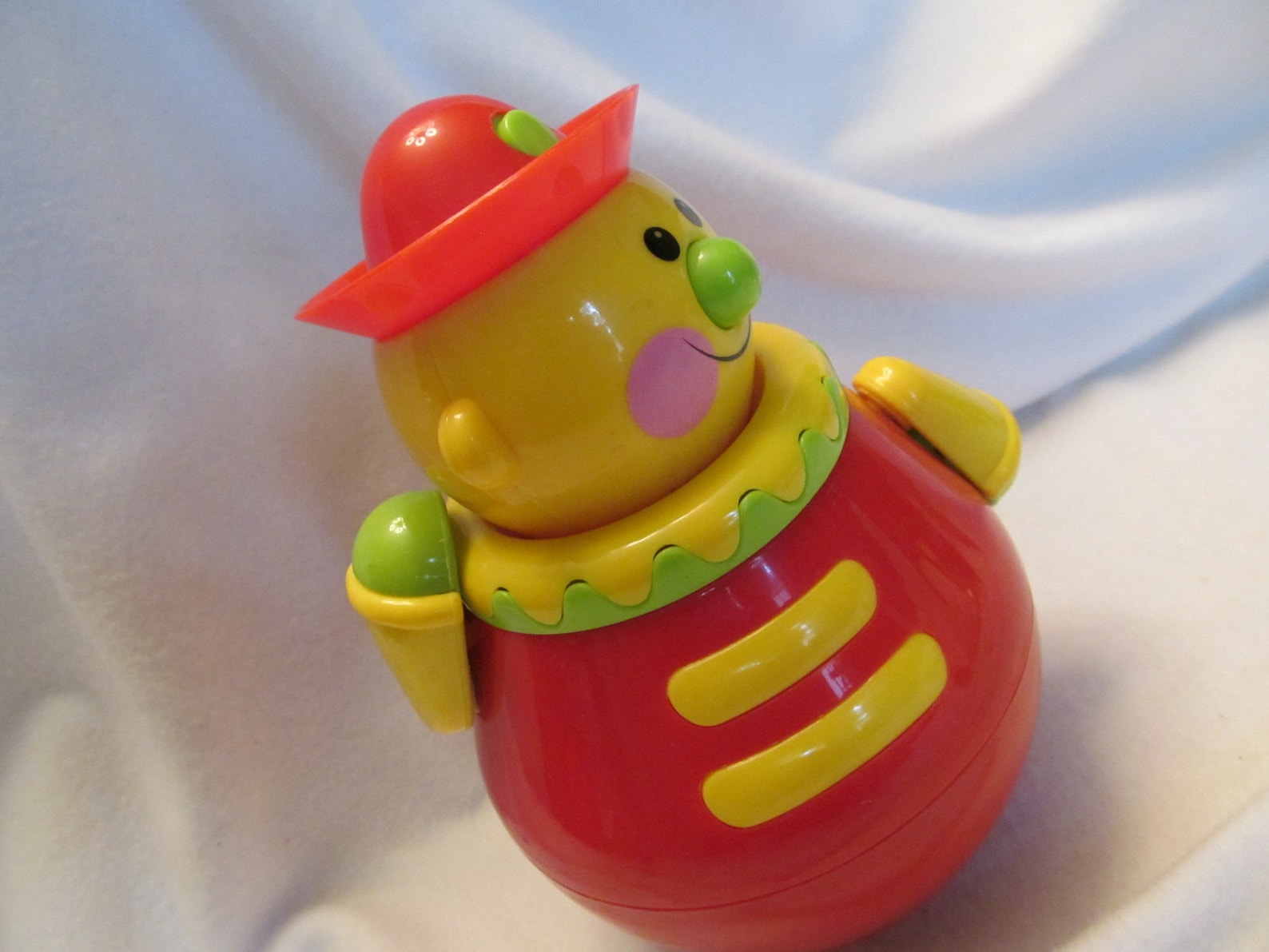 Cute Roly-poly Clown Like Jingle Baby Toy Vintage Roly Poly - Etsy