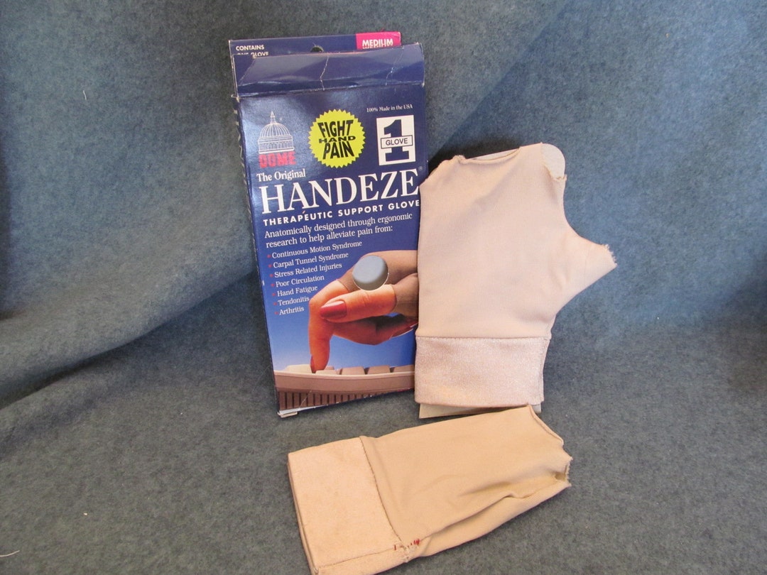 Handeze Support Gloves Size Meduim, Two, One Never Used, One Needs ...