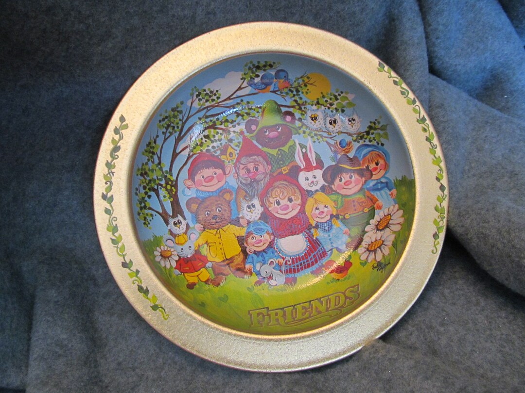 Metal Friends Bowl, Gold Friends Bowl, Nice Bowl for Kids, Snack Bowl ...