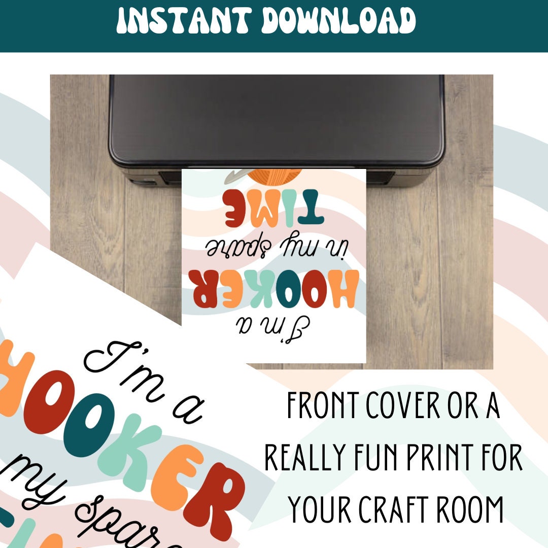 Printable Crochet Journal / Downloadable Crochet Planner / Crochet ...