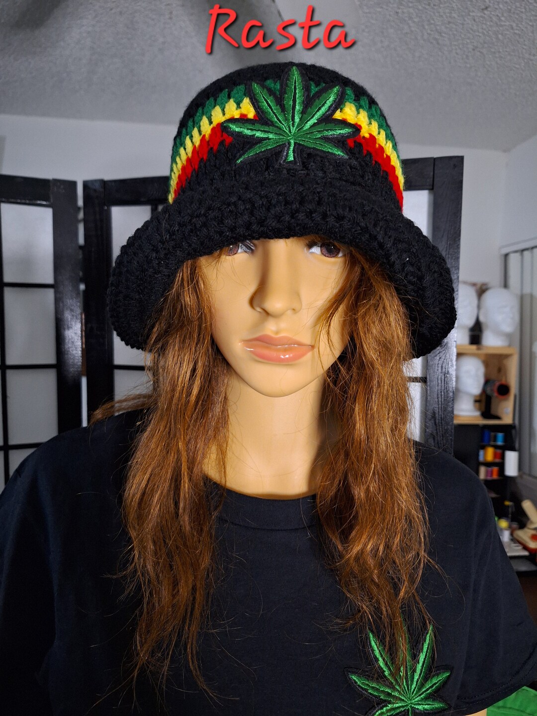 Marijuana Bucket Hats - Etsy
