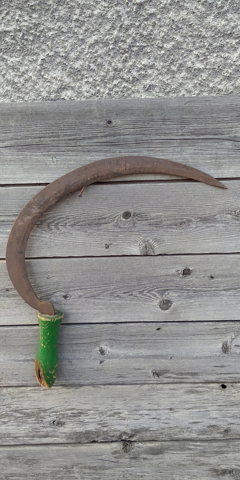 Vintage Hand Sickle Primitive Farm Hand Tool Antique Harvest - Etsy