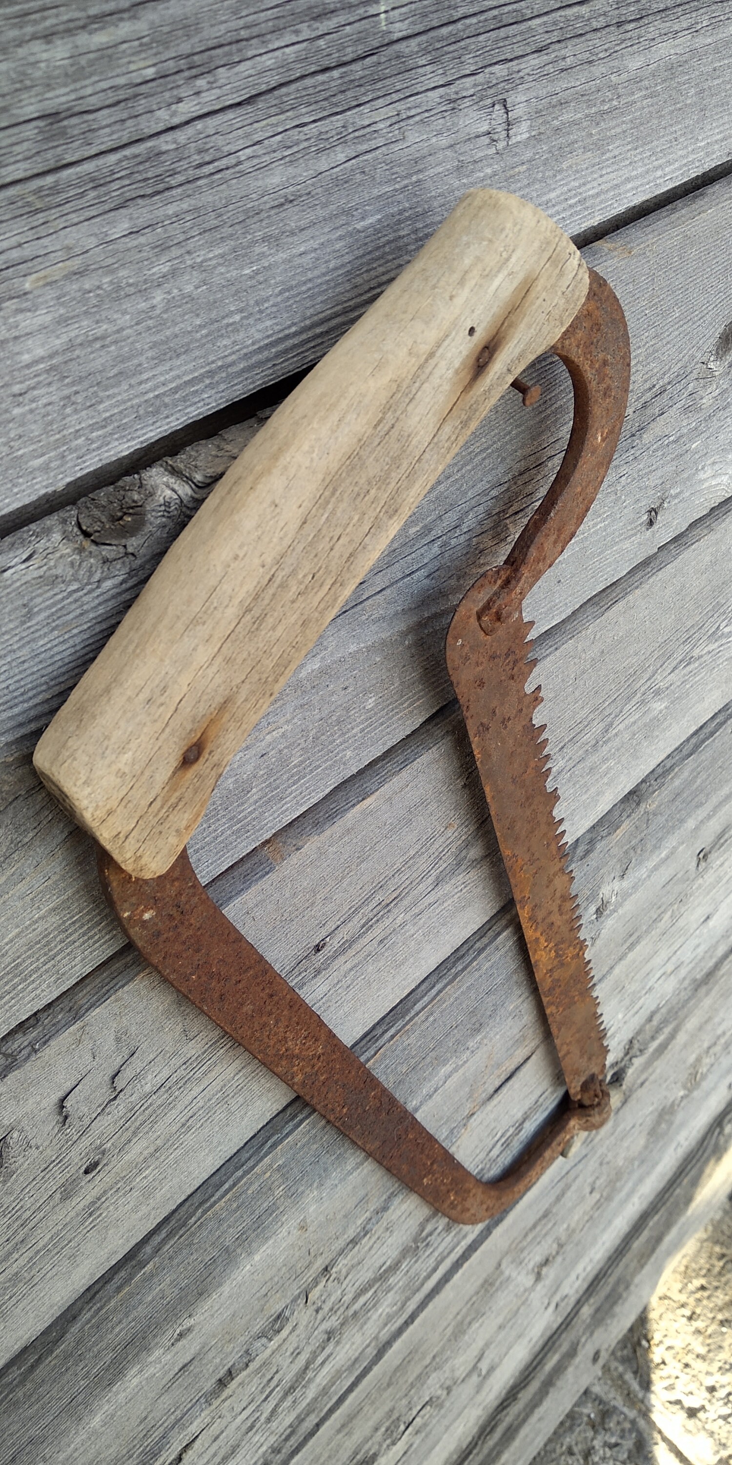 Vintage Hand Saw Old Wood Hacksaw Primitive Rusty Bucksaw - Etsy