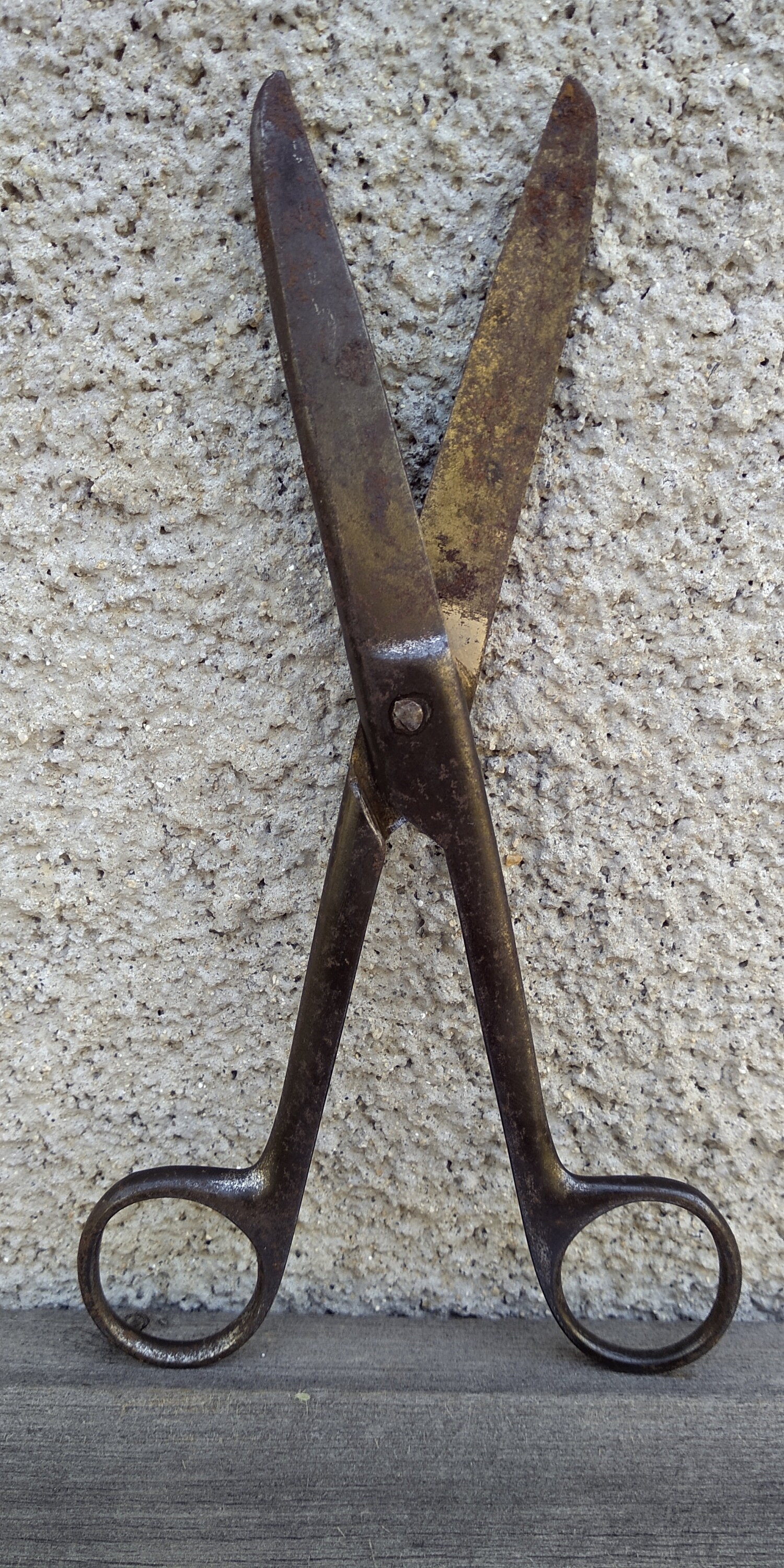 Vintage Rusty Scissors Old Tailors Tool Antique Iron - Etsy