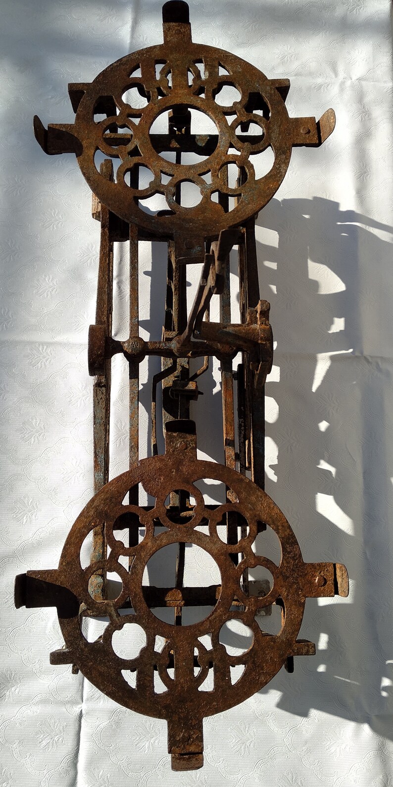 Antique Market Scale Beautiful Vintage Style Rusty - Etsy