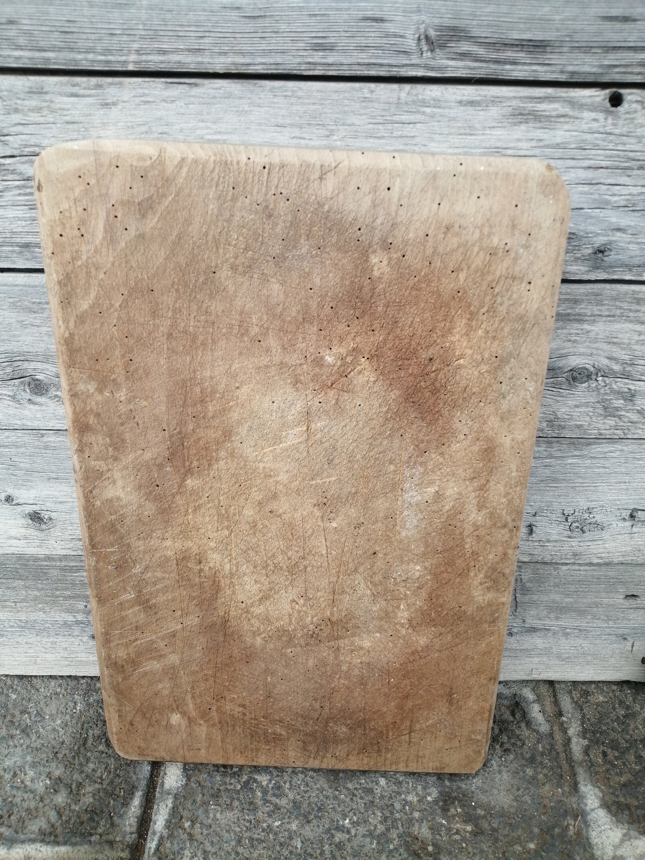 Antique Large Wooden Cutting Board,vintage Bread Board,primitive ...