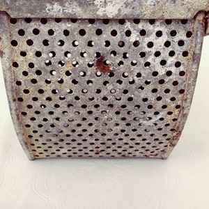 Vintage Metal Patato Press, Rusty Patato Hand Press, Ancient Potato ...