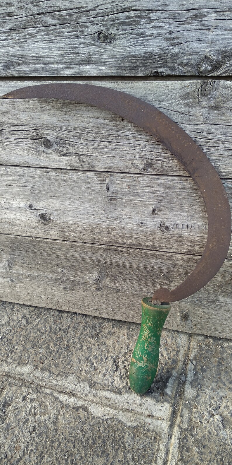 Vintage Hand Sickle, Primitive Farm Hand Tool, Antique Harvest Tool ...
