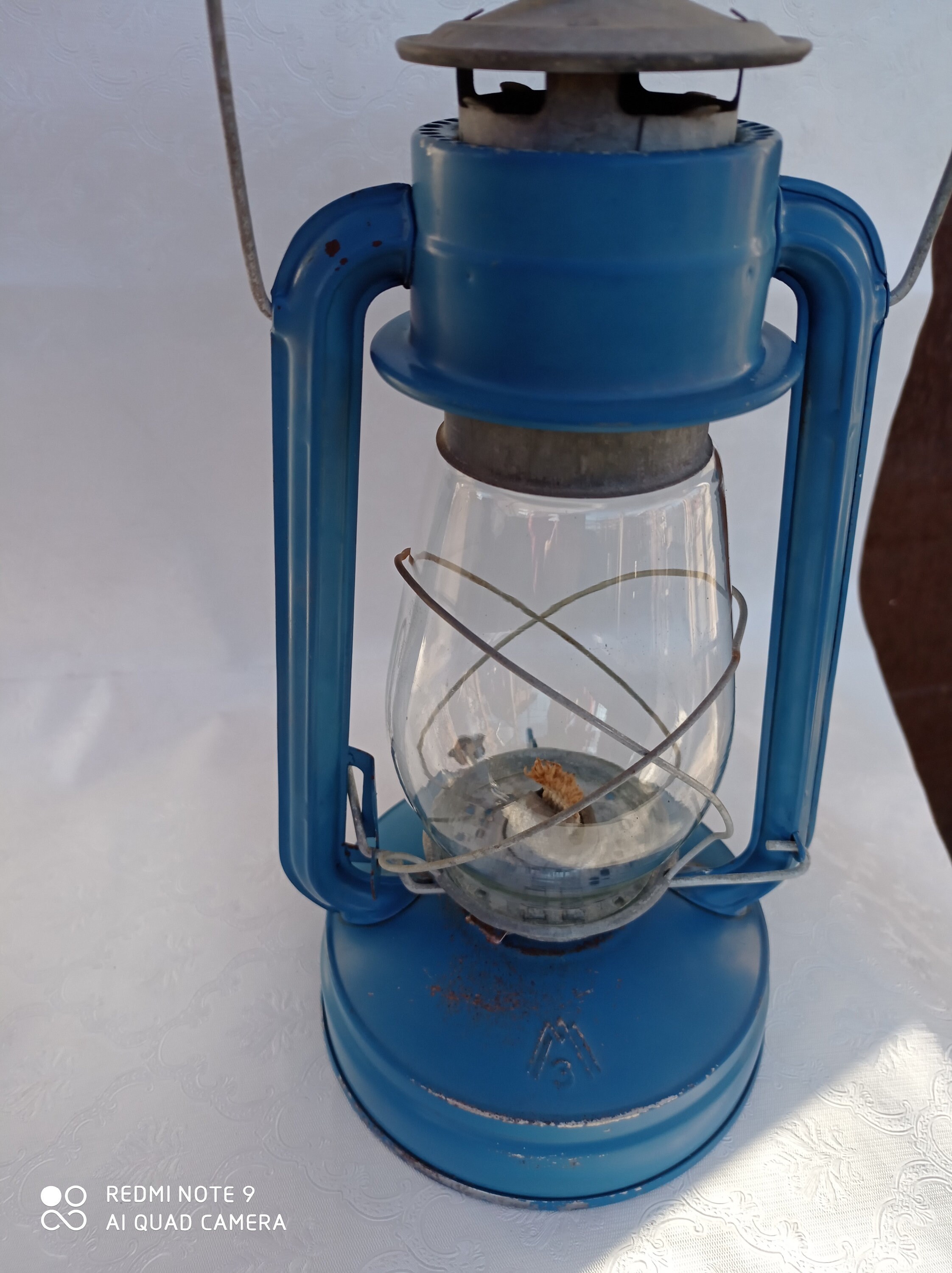 Linterna de gas vintage, linterna de petróleo retro, lámpara de aceite ...