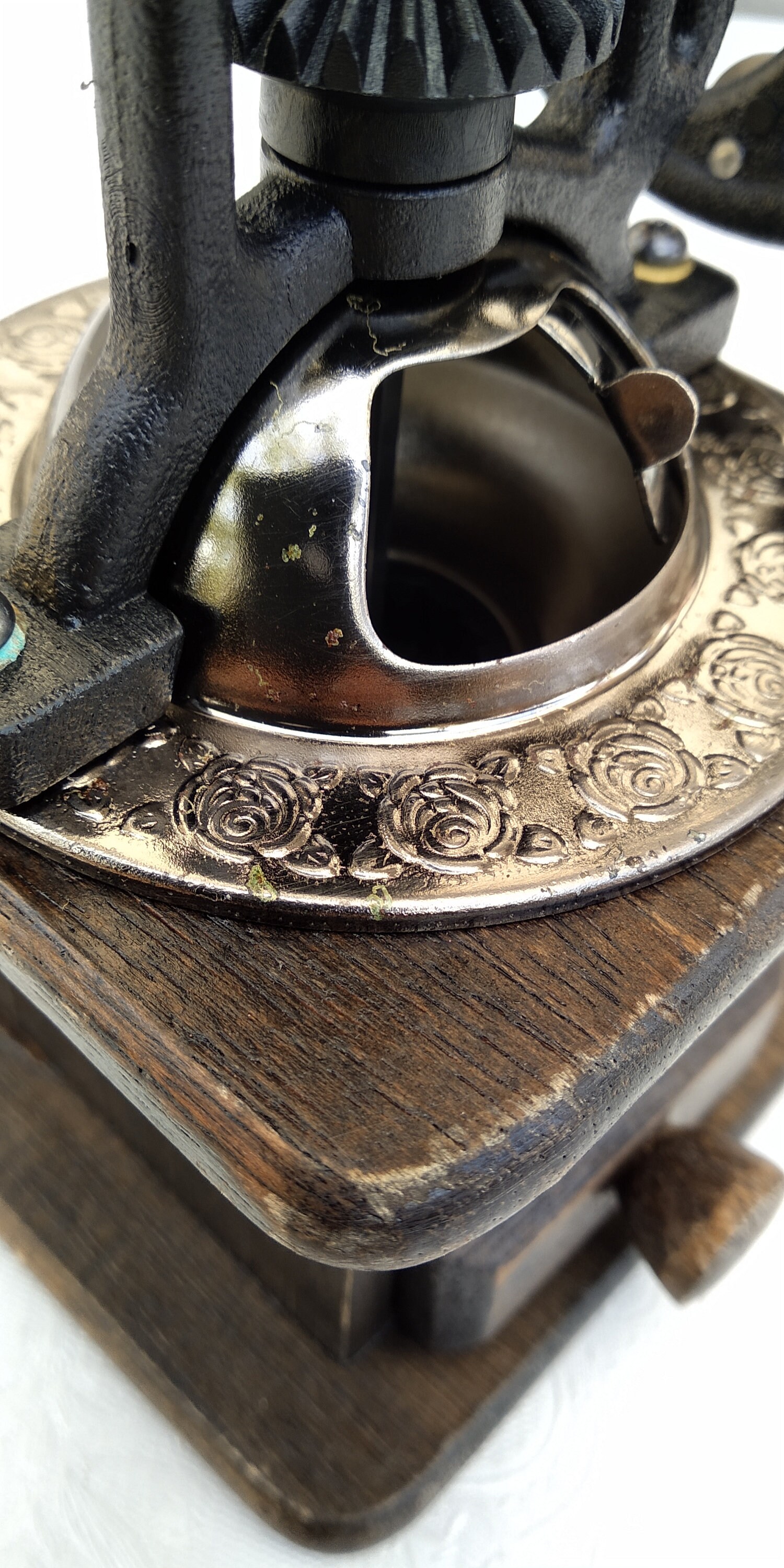 Vintage Wooden Pepper Mill Old Beautiful Grinder Bar Decor | Etsy