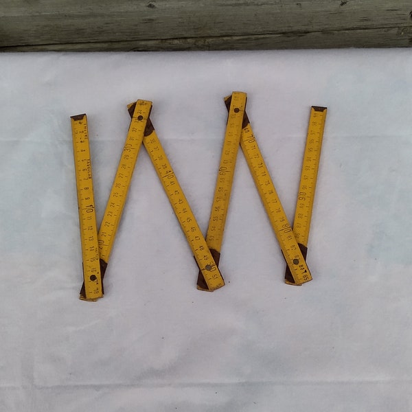 Wooden Folding Ruler - Etsy