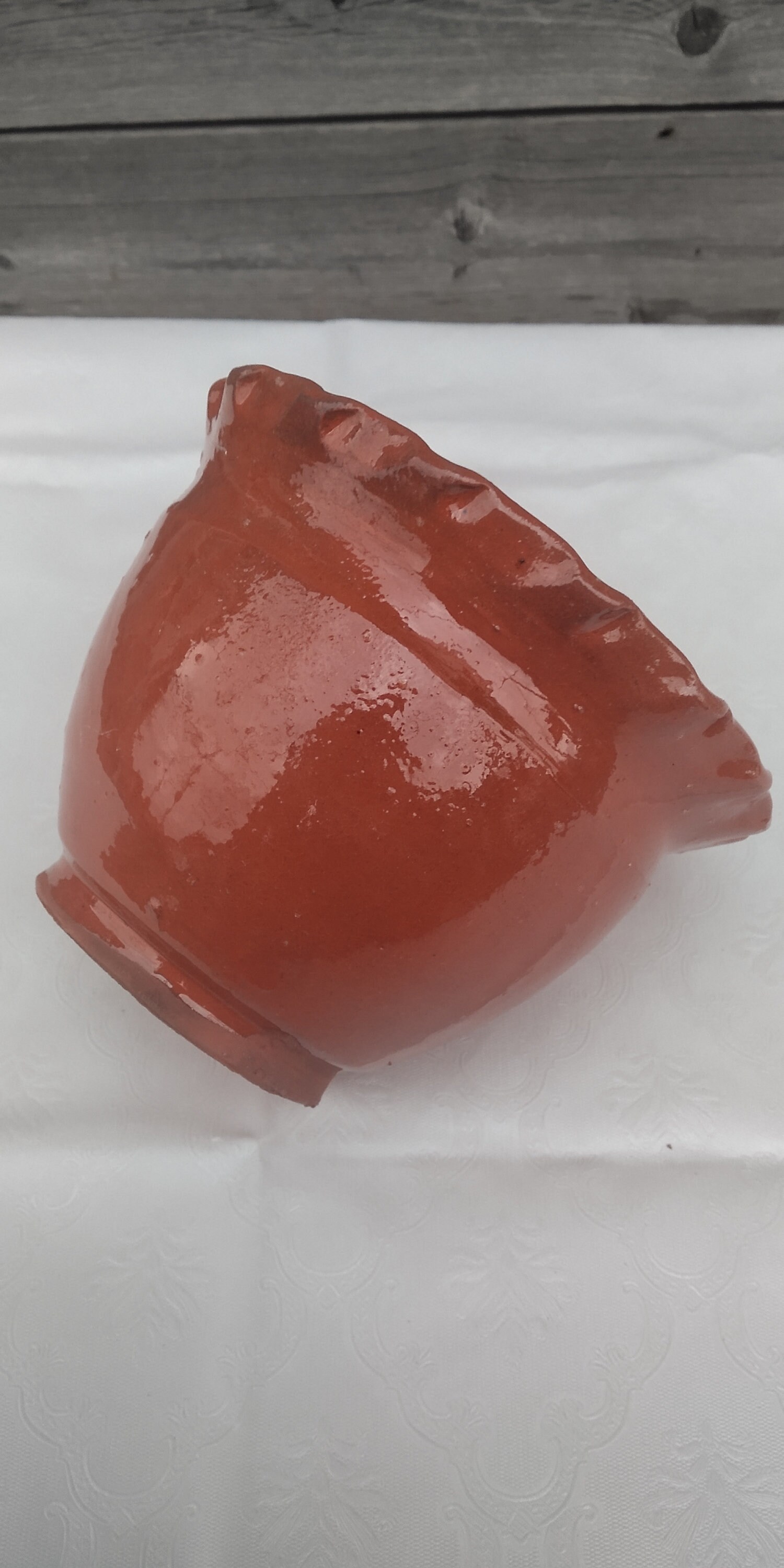 Vintage Clay Plant Pot Old Terra Cotta Flower Pot Rustic - Etsy