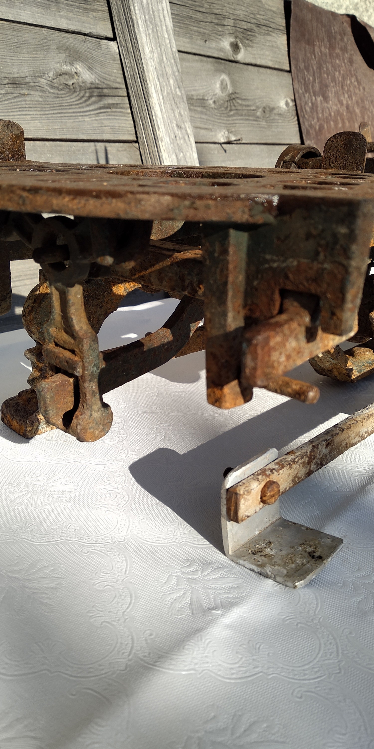 Antique Market Scale Beautiful Vintage Style Rusty - Etsy