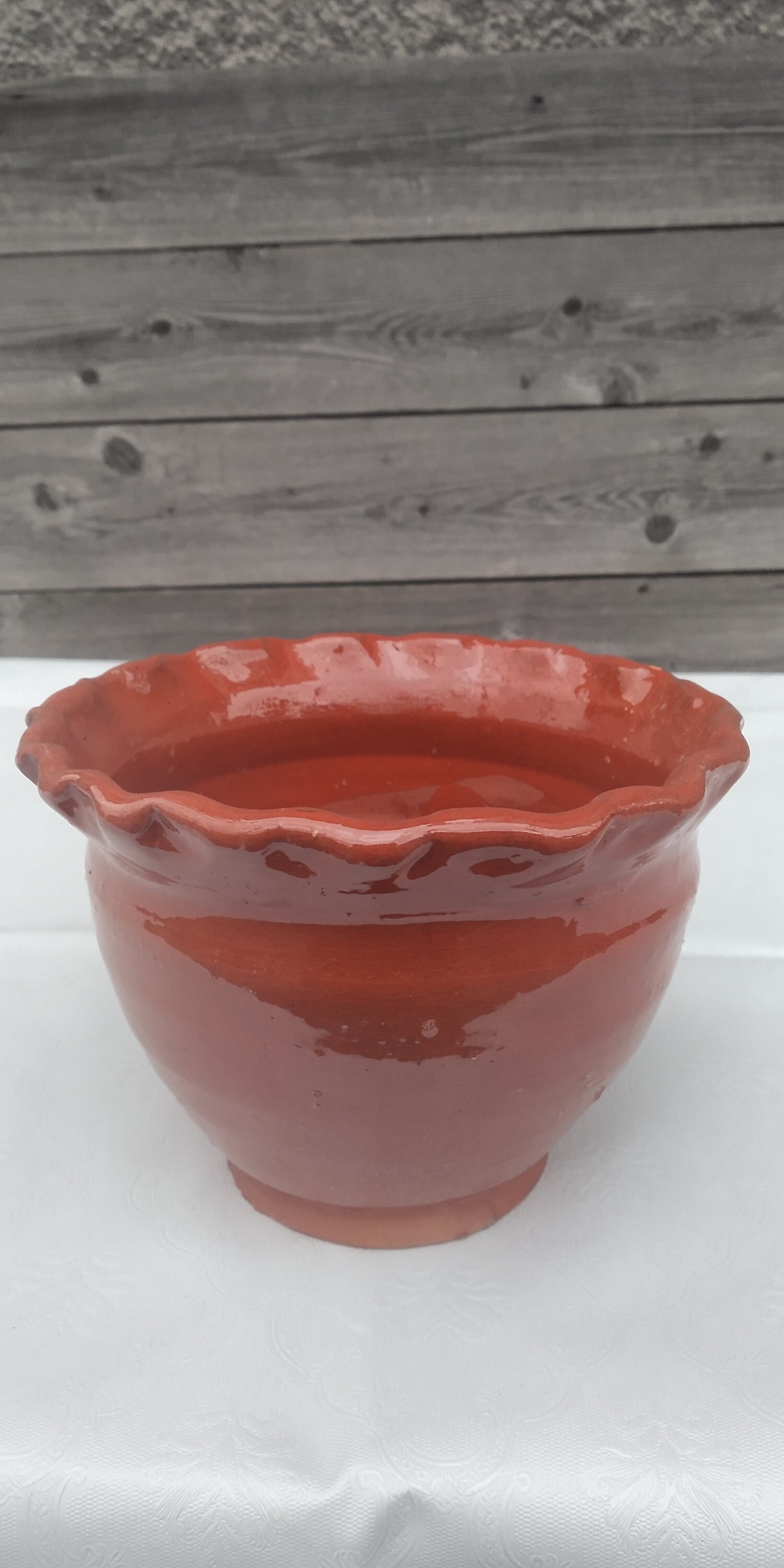 Vintage Clay Plant Pot Old Terra Cotta Flower Pot Rustic - Etsy