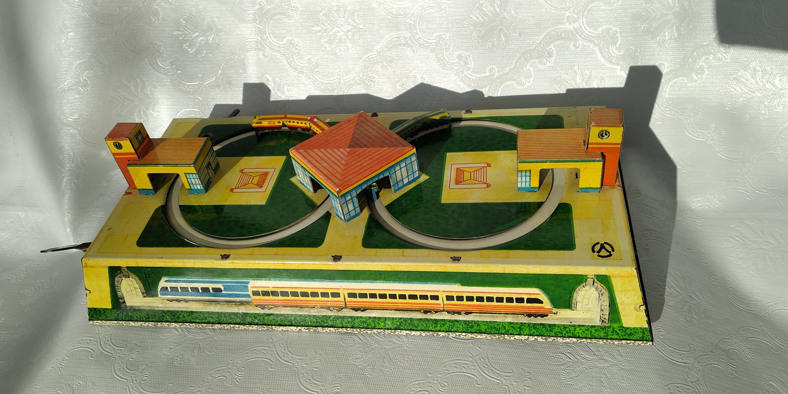 Rare Vintage Soviet Tin Toy Working Mechanical Train - Etsy