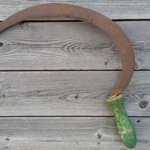 Vintage Hand Sickle, Primitive Farm Hand Tool, Antique Harvest Tool ...