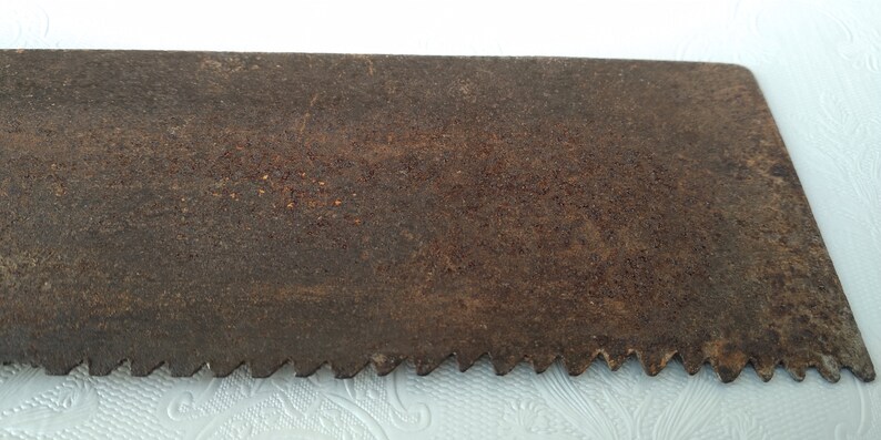 Vintage Hand Saw Antique Saw Old Rusty Saw Primitive - Etsy