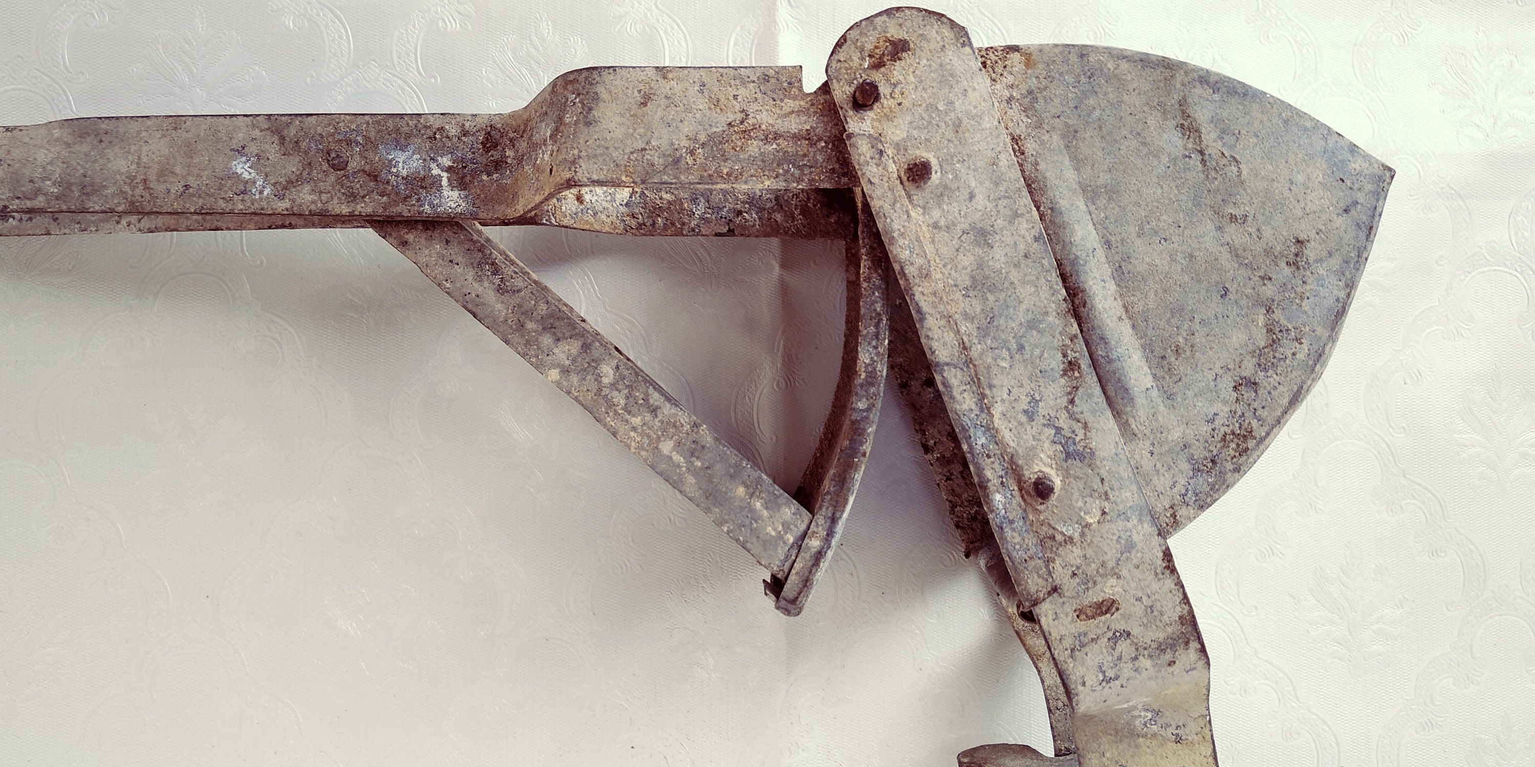 Vintage Metal Patato Press Rusty Patato Hand Press Ancient | Etsy