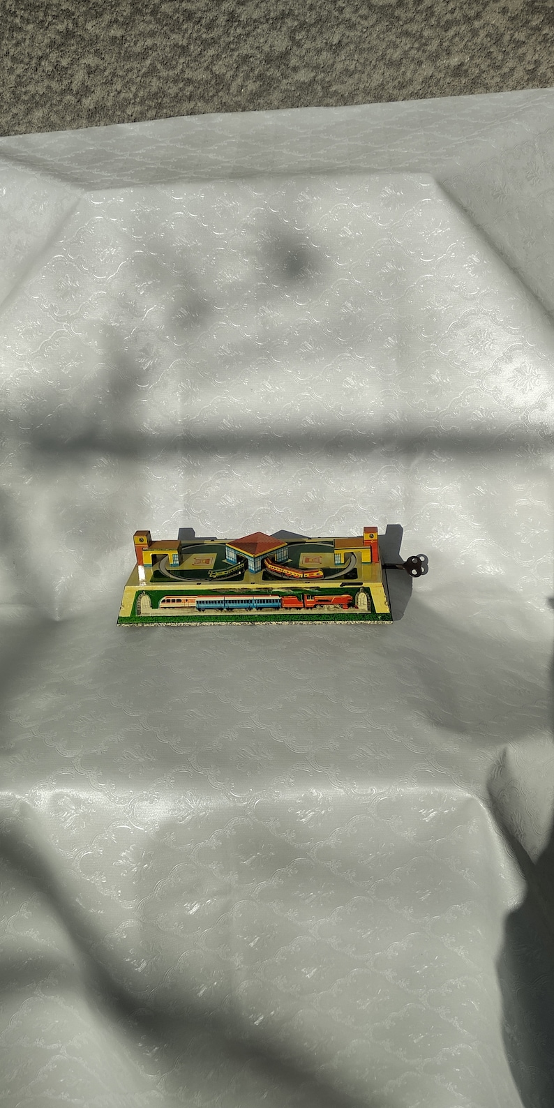Rare Vintage Soviet Tin Toy Working Mechanical Train - Etsy
