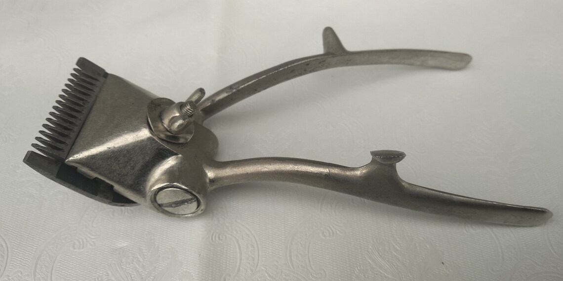 Vintage Manual Hair Clipper Old Barber Hand Trimmer Retro | Etsy