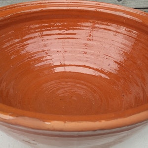 Vintage Ceramic Cooking Pot, Old Handmade Crockery, Retro Terracotta ...