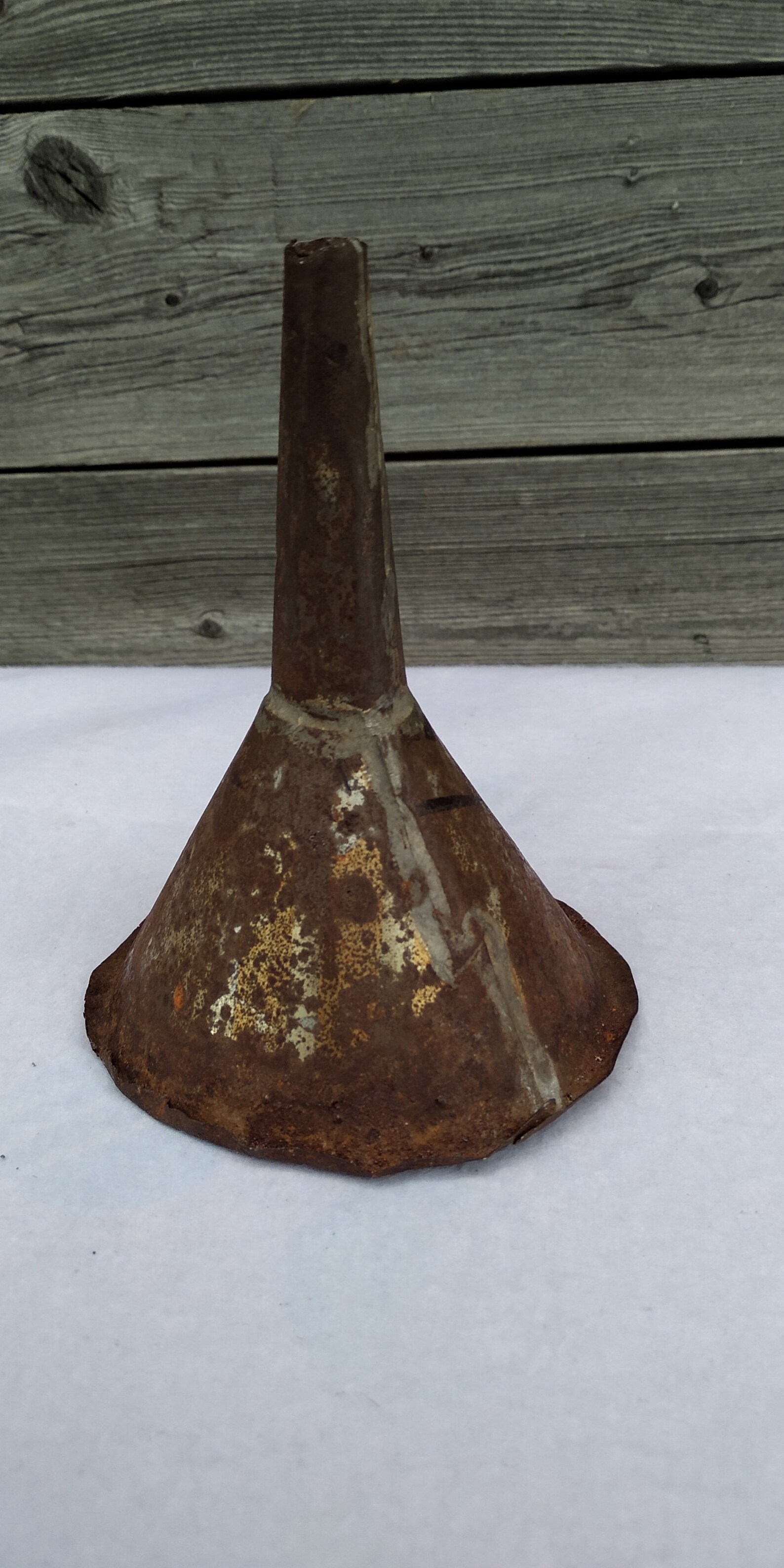 Vintage Metal Funnel Antique Primitive Handmade Tin Funnel - Etsy