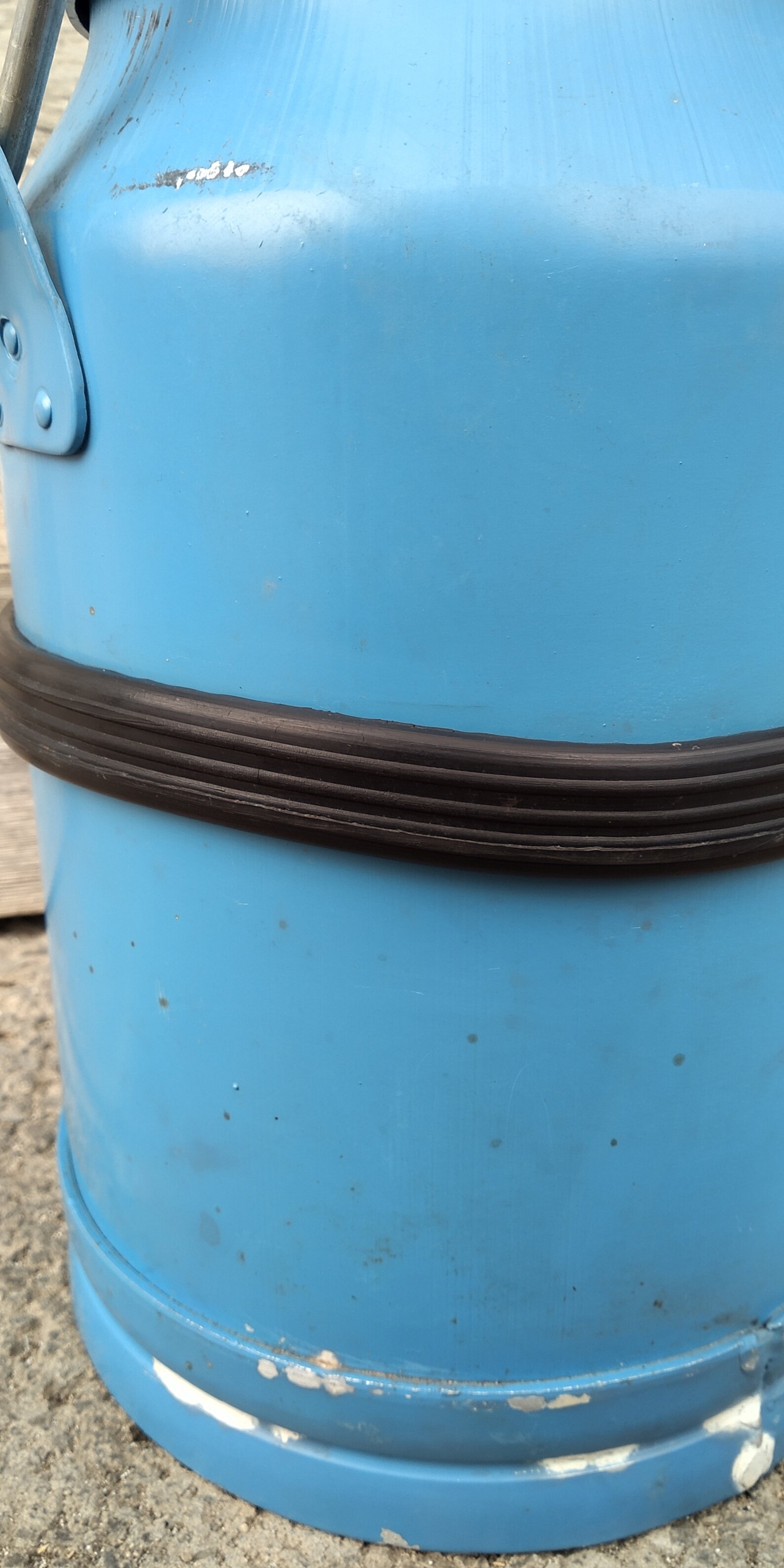 5 L Vintage Blue Milk Container Retro Aluminum Milk Canister - Etsy