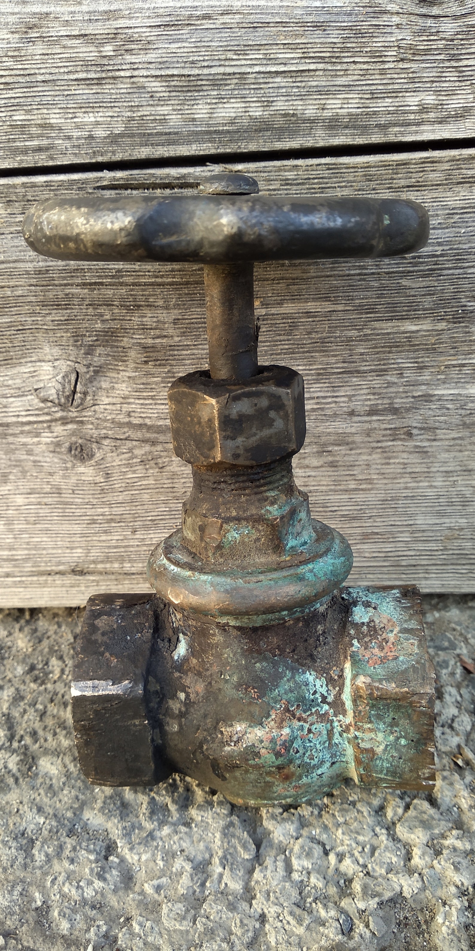 Vintage Water Faucet Old Industrial Gate Valve Retro Water | Etsy