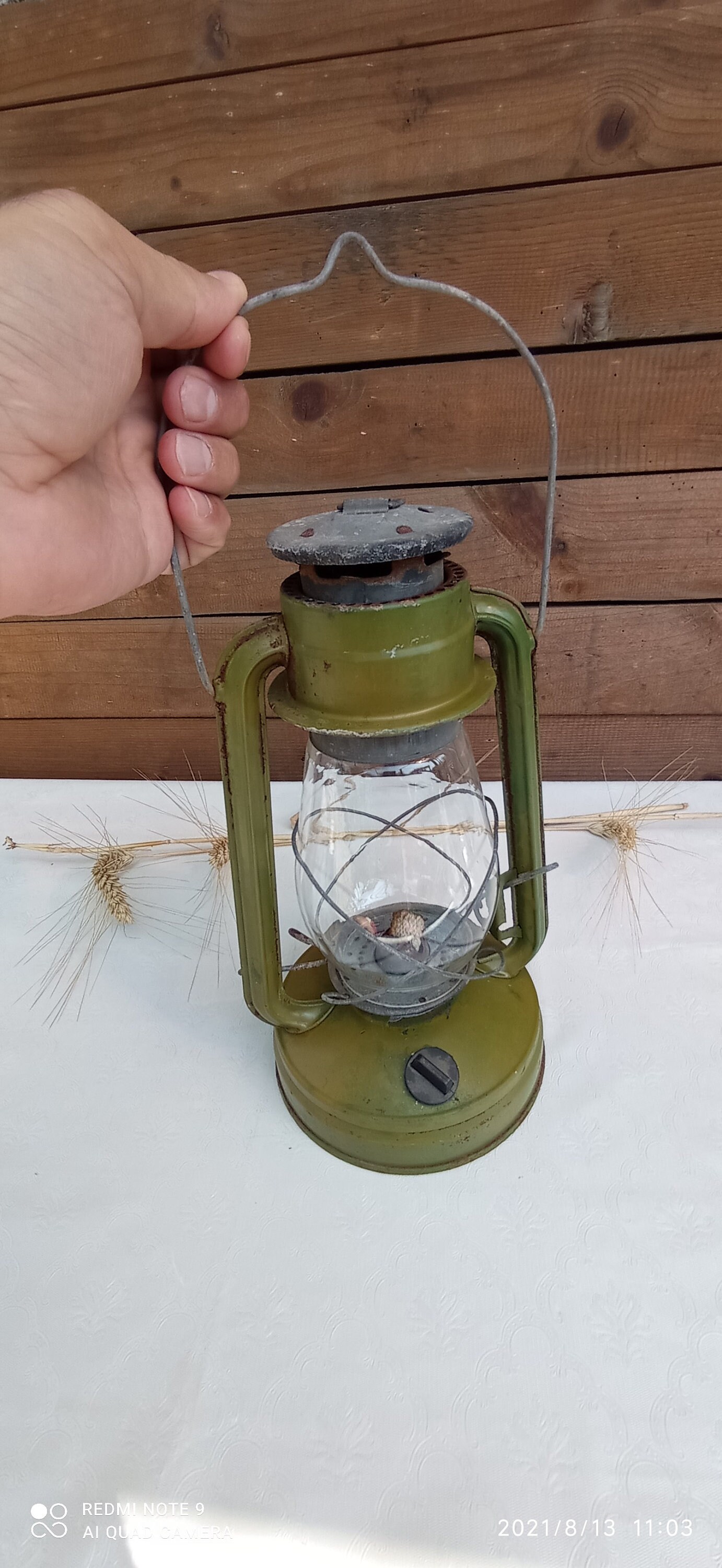 Vintage Gas Lantern Retro Petroleum Lantern Rusty Oil Lamp | Etsy