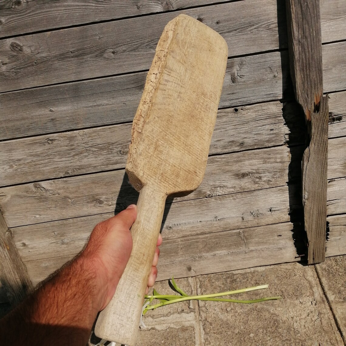 Big Vintage Laundry Wooden Paddle Retro Washing Paddle Old | Etsy