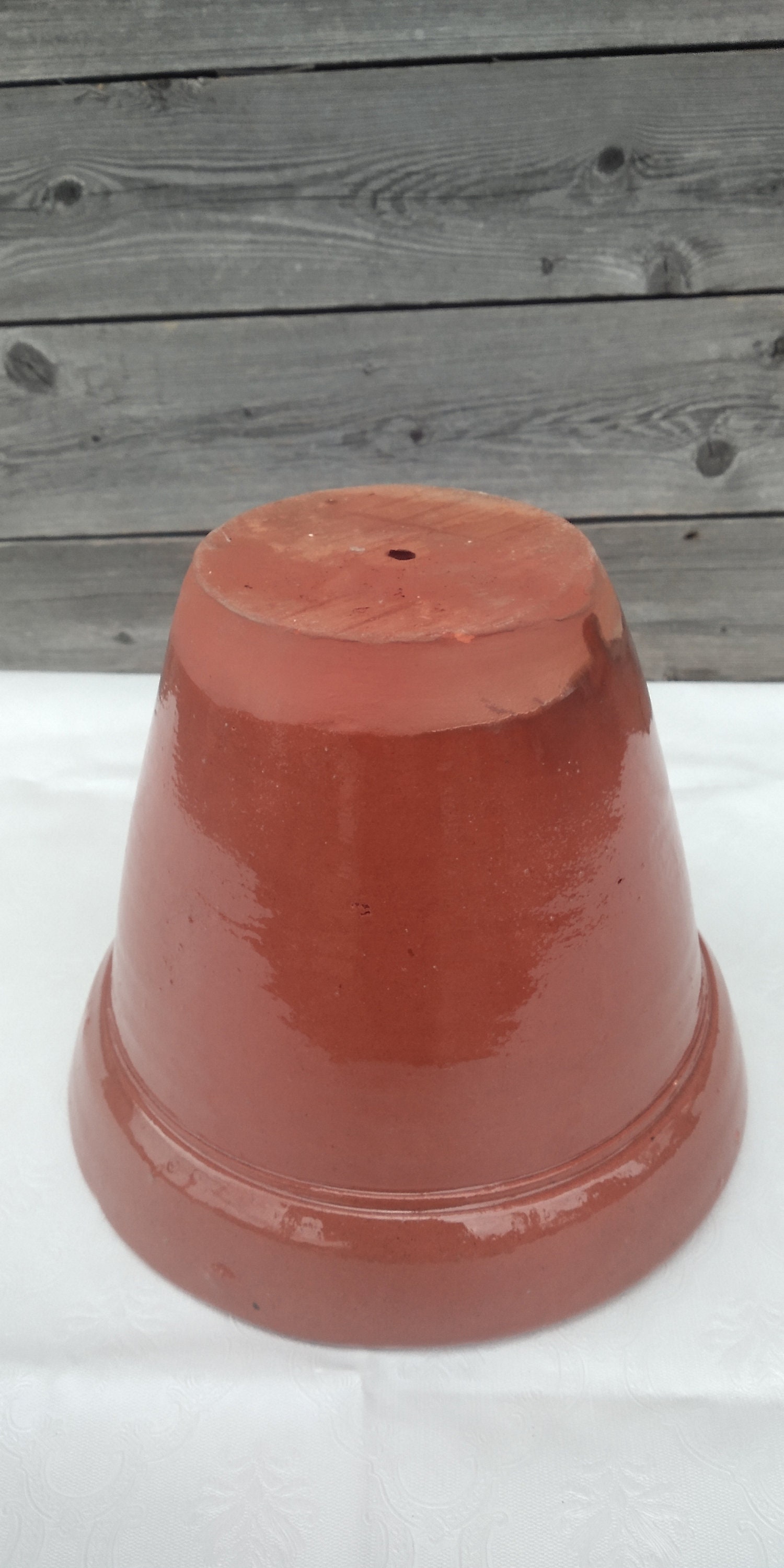 Vintage Clay Plant Pot Old Terra Cotta Flower Pot Rustic | Etsy